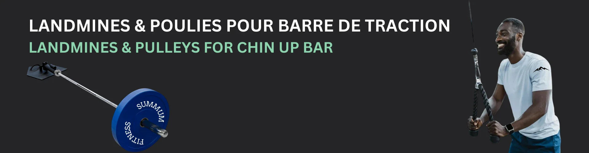 Landmines & Pulleys For Chin Up Bar – Summum Fitness