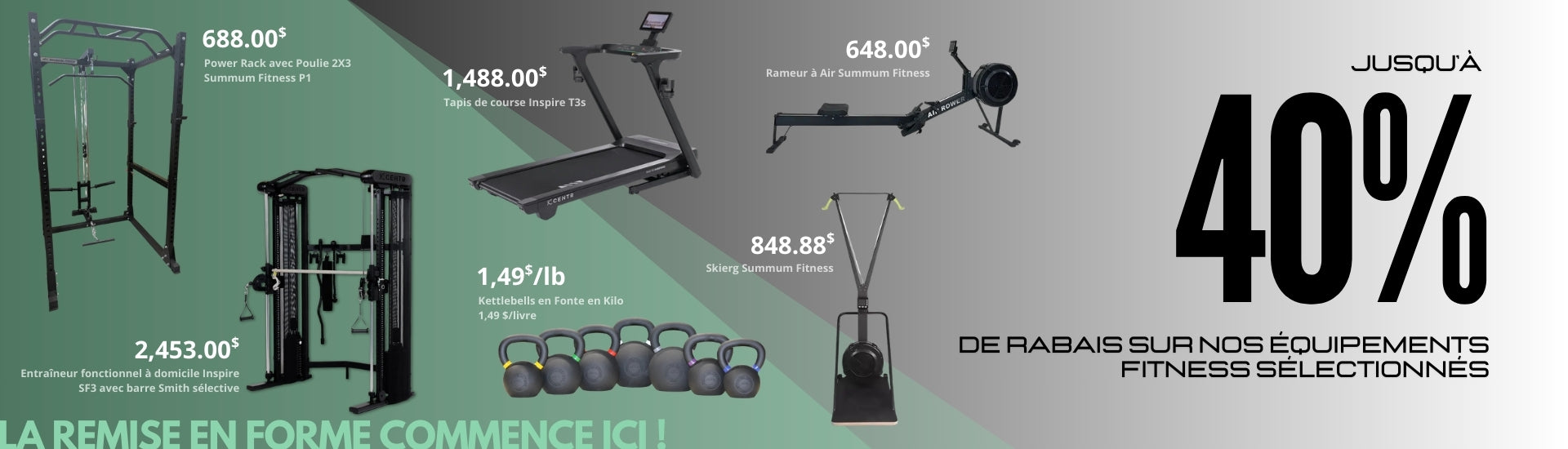 Summum Fitness | Équipement et machines d'entraînement au Québec