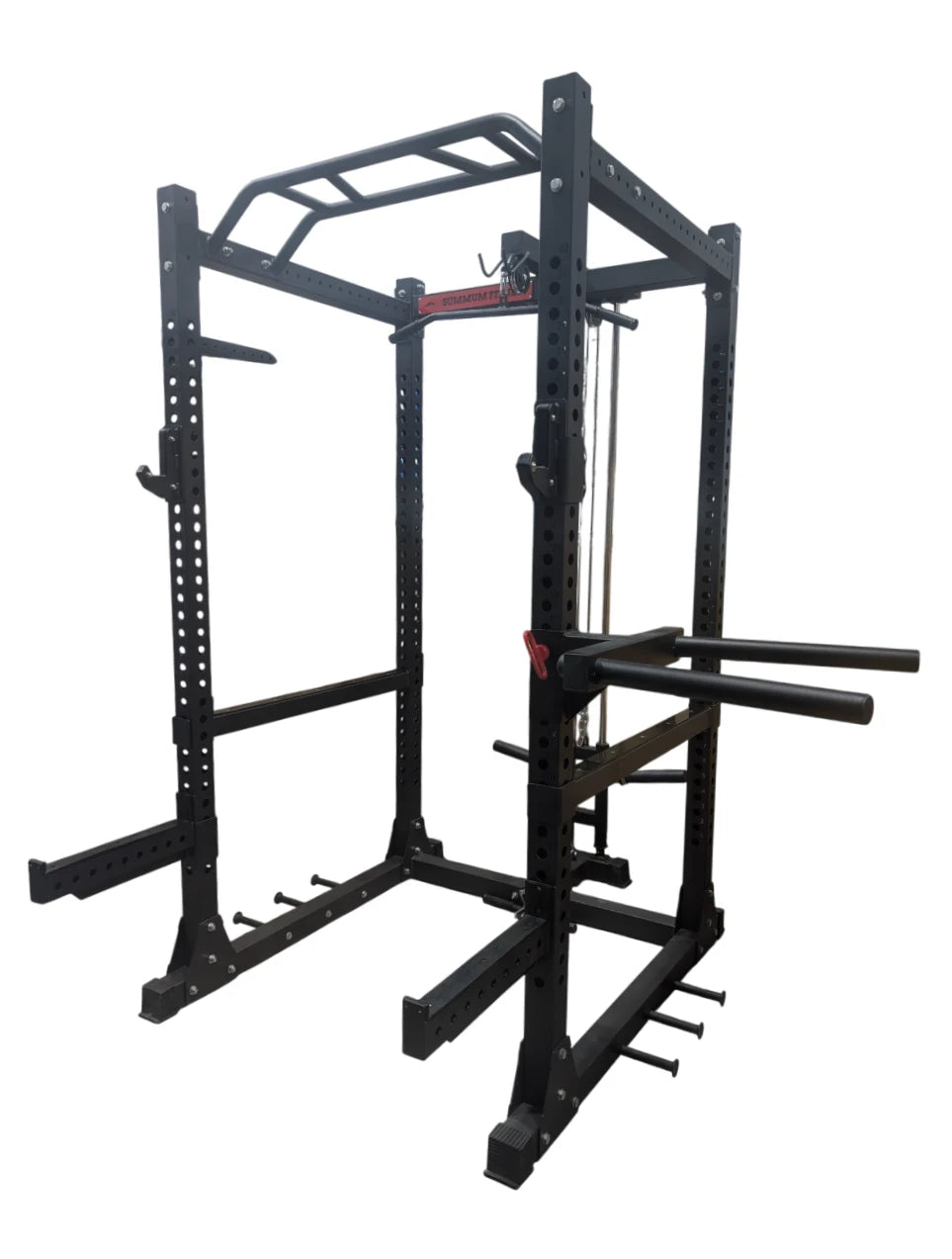 Commercial Power Rack with Pulley 3x3 P2 PRO – Summum Fitness
